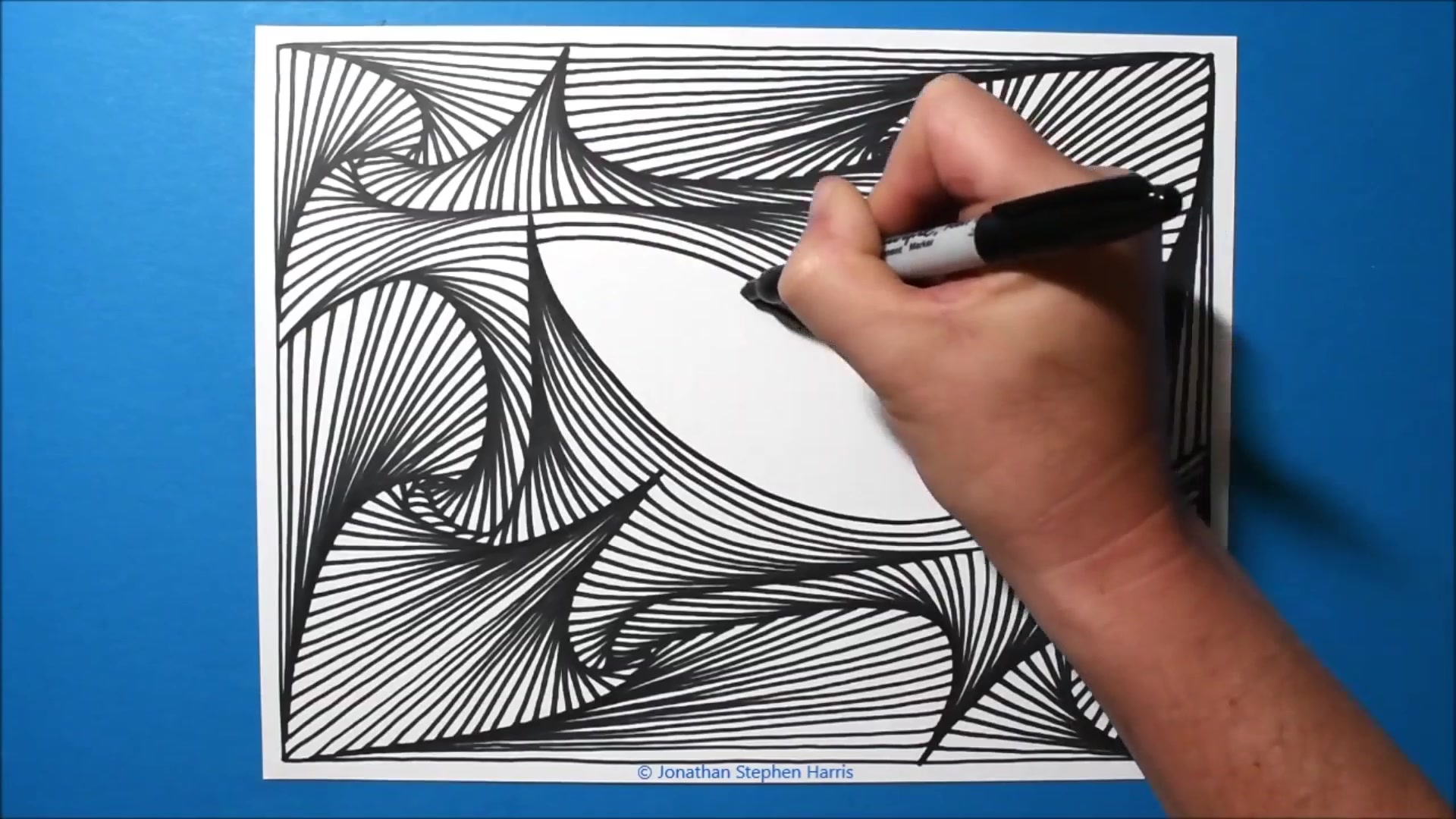 绘画大神教你如何简单几步画出3D立体画