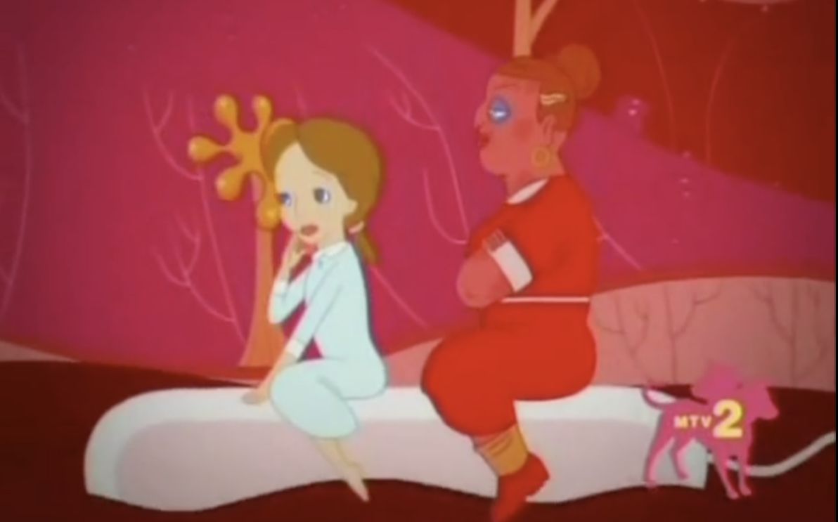 【油管考古计划】MTV猎奇性教育动画:大姨妈 (Aunt Flo)