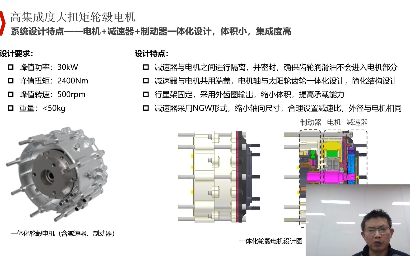 电动汽车电子换挡电机