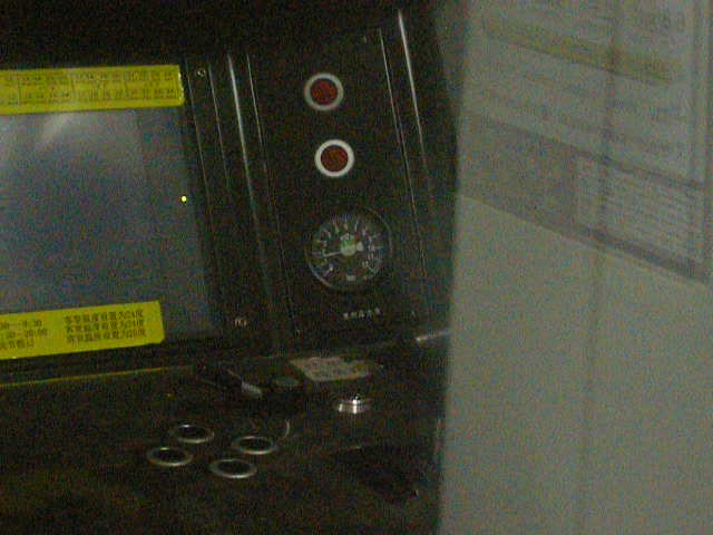 风压表展示!北京地铁2号线 DKZ16型地铁电动车组 风压表制动缓解演示