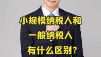 小规模纳税人和一般纳税人的区别