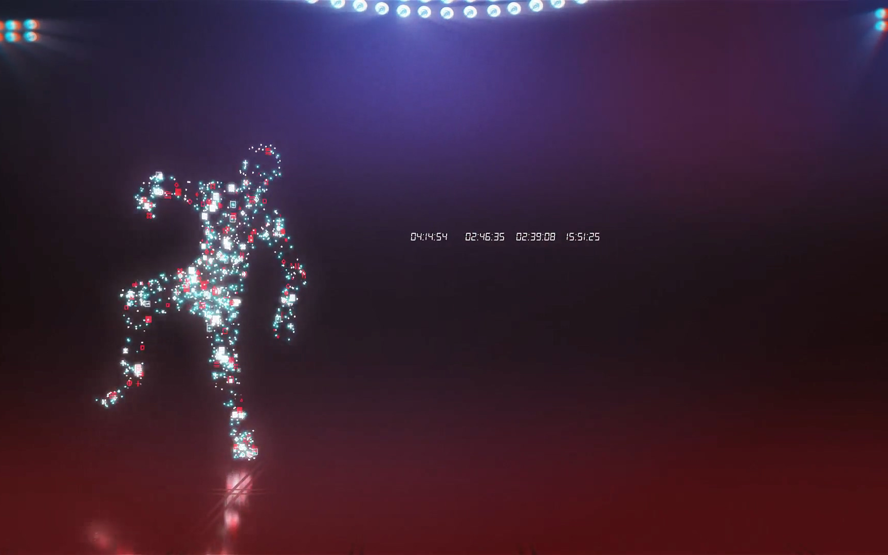 AE模板-未来科技虚拟人物动态足球运动效果的模板