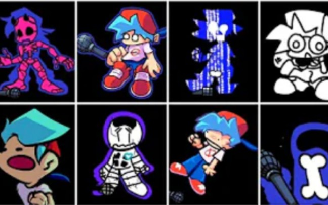 FNF不同模组中的失败画面#12