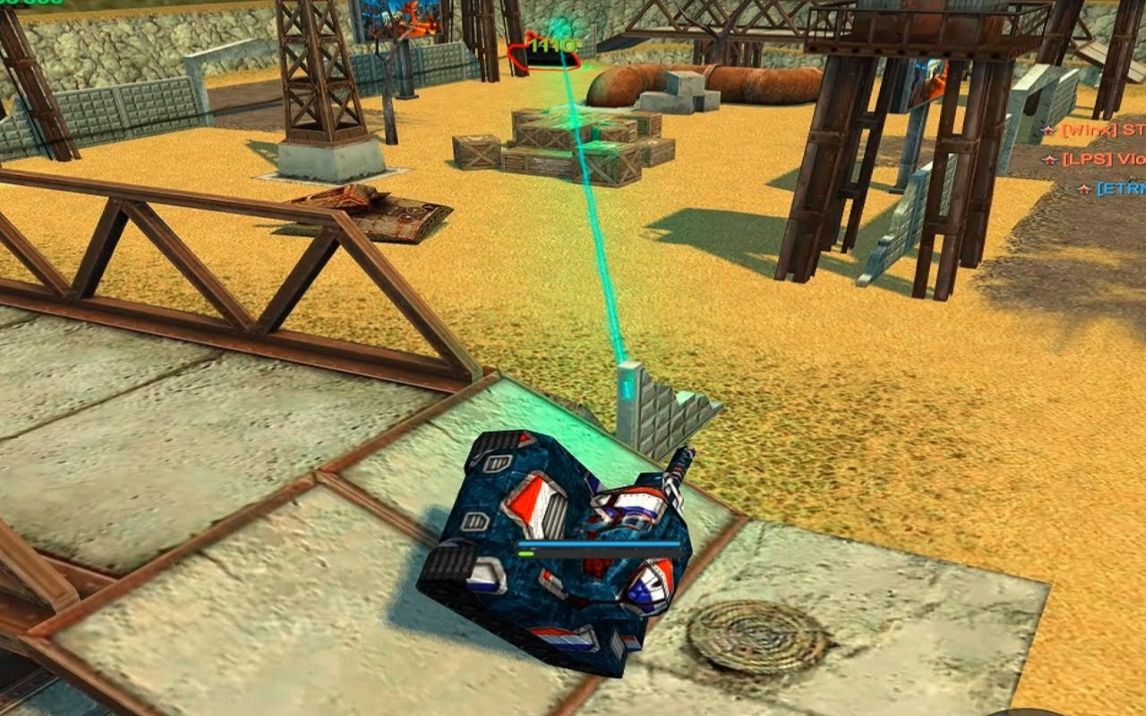 ...·走位』坦克界大佬的激光蜂王の鼠标操作——有手就行系列? !【36】