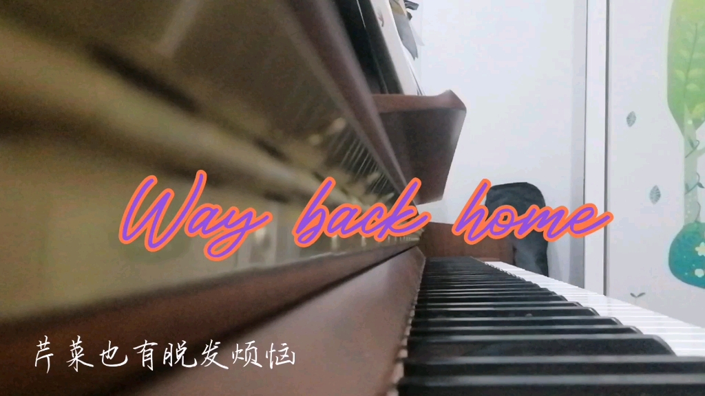 钢琴 | Way back home