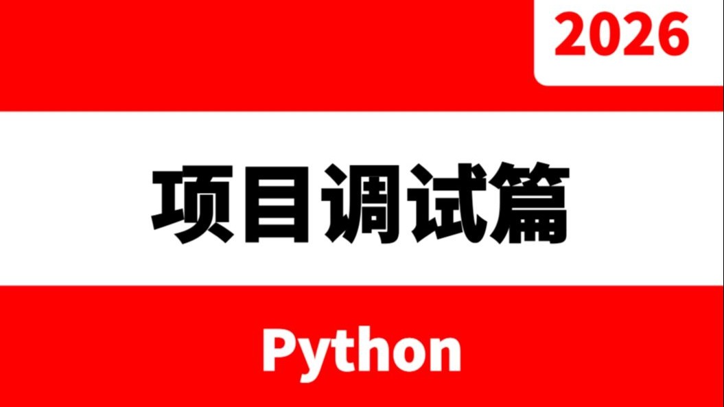 python项目调试运行