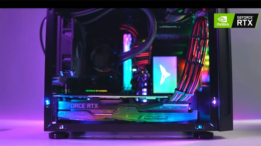 装机实战 华硕ROG全家桶吃鸡CSGO测试F1赛车RTX3090显卡高端电脑