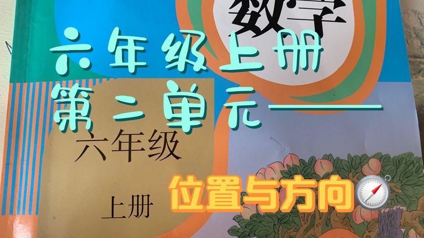 人教版六年级上册 数学 第二单元 位置与方向1.