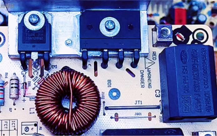 电磁炉IGBT功率管损坏以后需要排查的几个地方