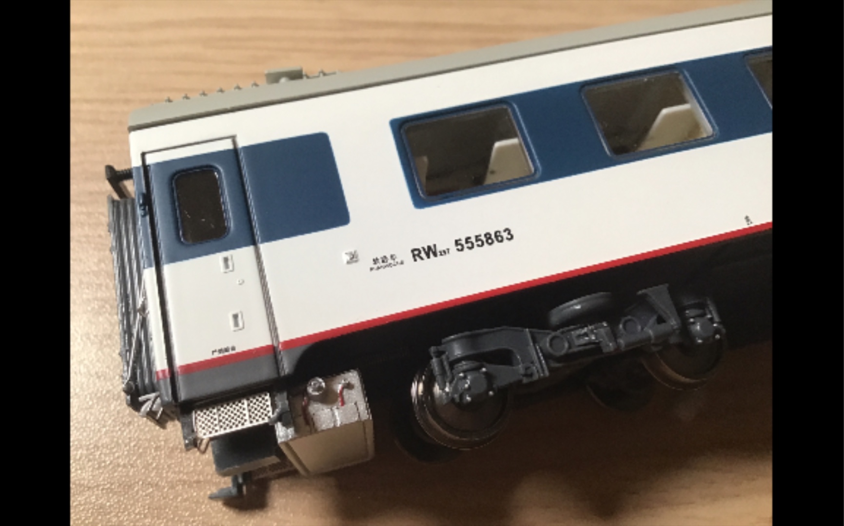 【火车模型开箱】mtc 原色rw25t 京局京段