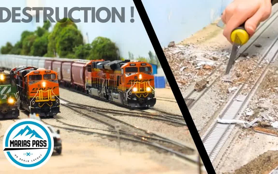 【场景模型——第一部分/火车轨道模型建设】【railfan220】