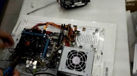一体机电源更换拆卸方法