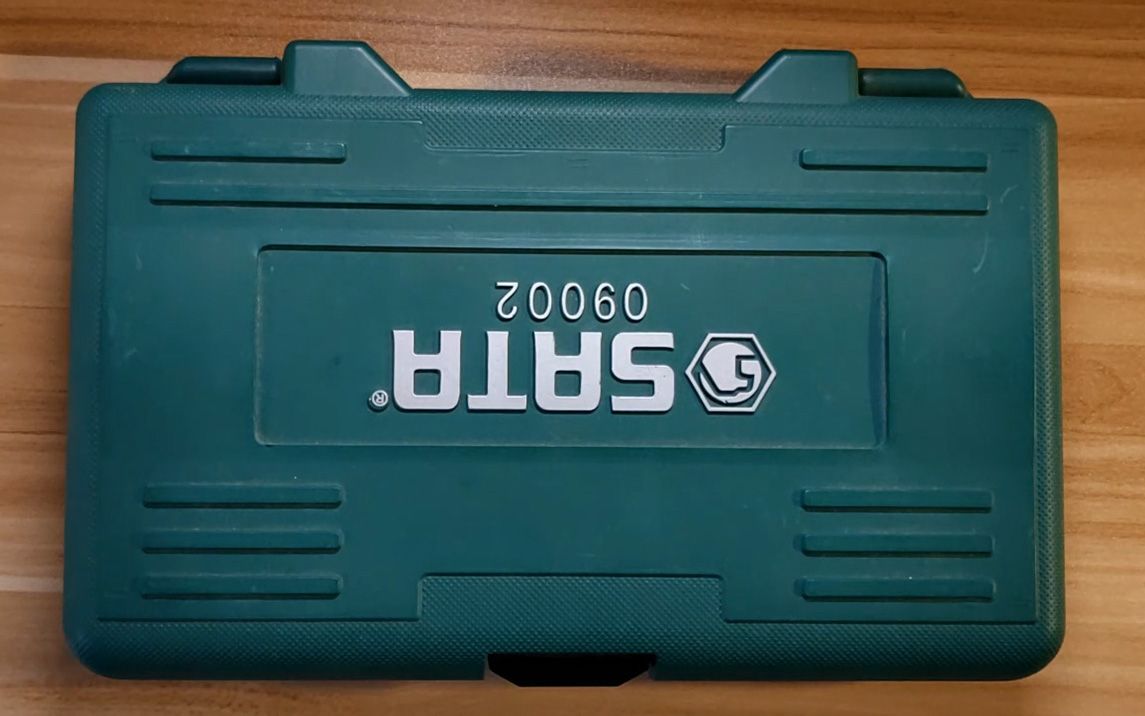 【001】世达SATA 09002工具盒 (38件6.3MM系列套筒汽修工具)