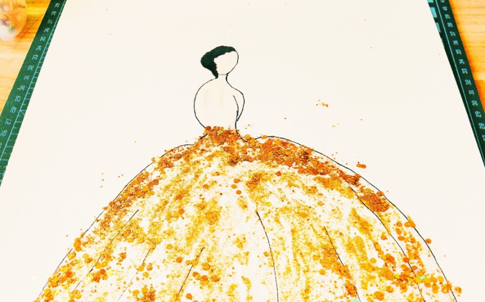 手工up主如何做美术作业(主要画画不好看(✘_✘))