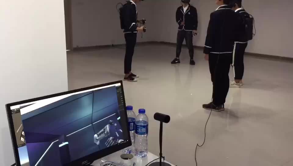 多人交互协同作业训练VR实训室