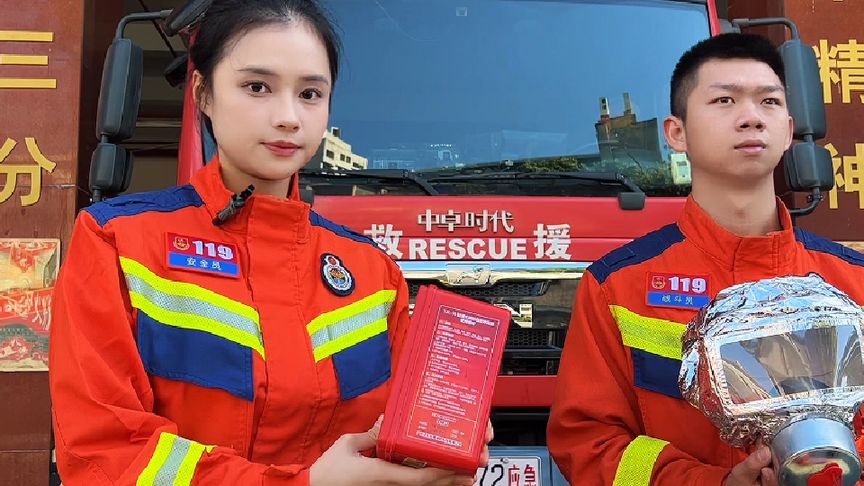 【蓝姐姐开讲啦】如何使用、如何辨别真假过滤式消防自救呼吸器?