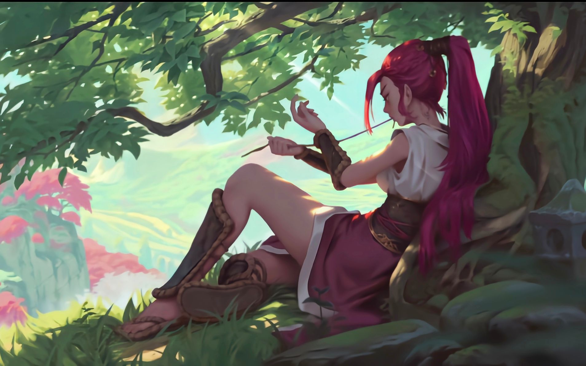 【板绘】英雄联盟原画师Dao Le Trong绘画过程—terraces speed ...