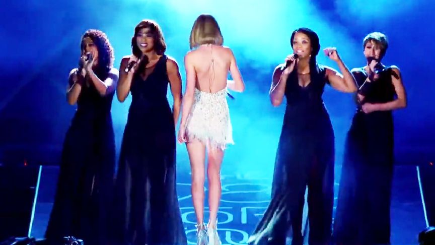 霉霉Taylor Swift演唱会「高清现场」,当时的颜值与唱功都在线!