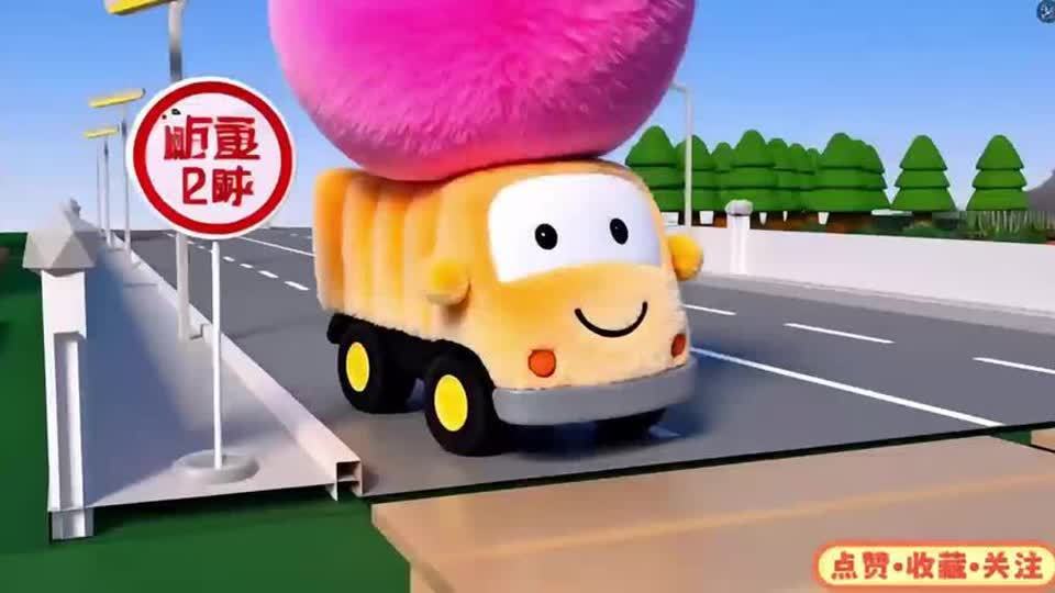 工程车玩变身游戏,认识车辆,早教益智动画