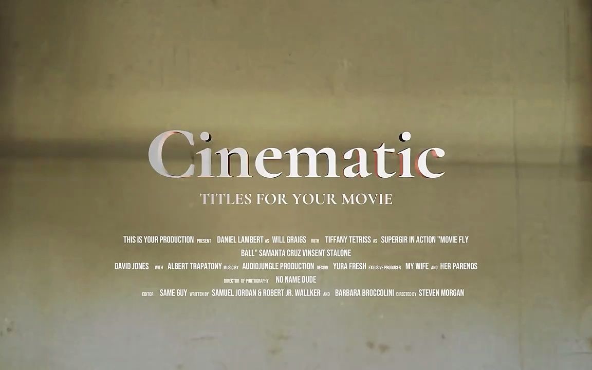 达芬奇模板-40个高质量超酷排版设计大气电影文字标题开场介绍动画