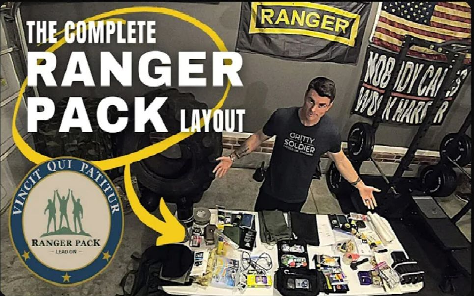 GrittySoldier 去美军游骑兵学校上学书包里要带些什么呢 THE ...