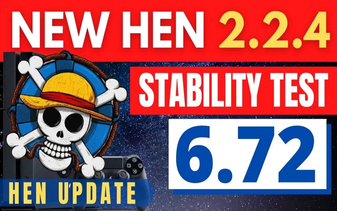 PS4 | 最新6.72 越狱 HEN 2.2.4!- 稳定性测试 - 成就修复 - Leeful Beta V8