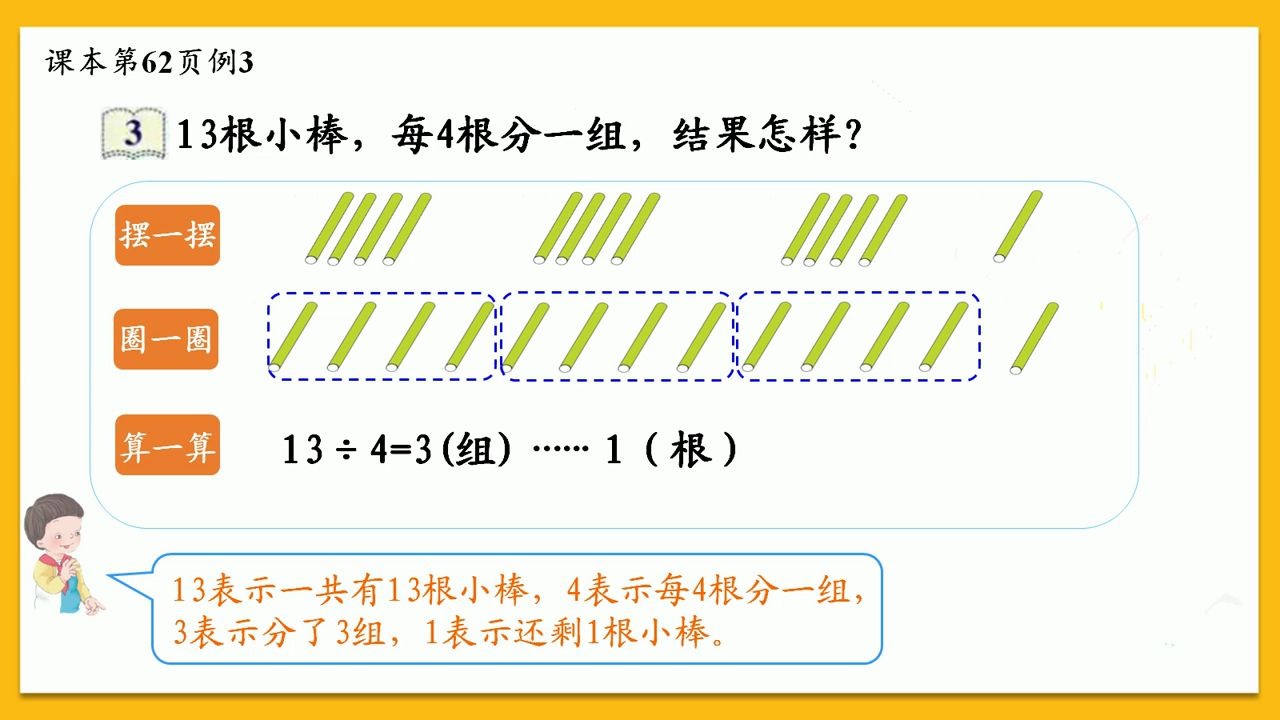 数学二年级下册:36-有余数的除法例3视频