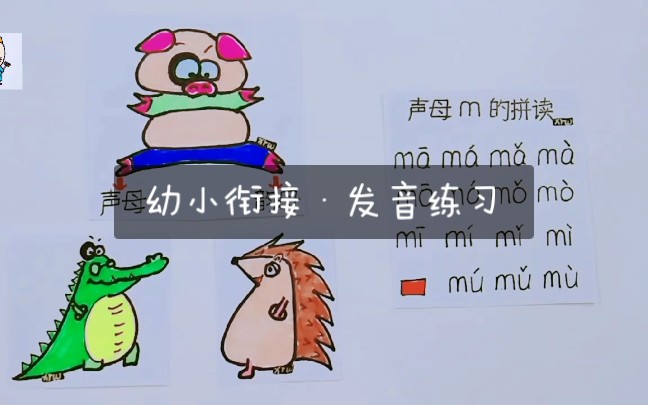 汉语拼音·声母m的拼读··声母+韵母·幼小衔接·学习经验分享