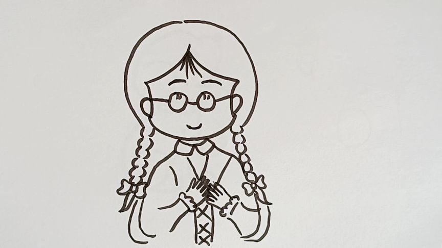 卡通人物简笔画