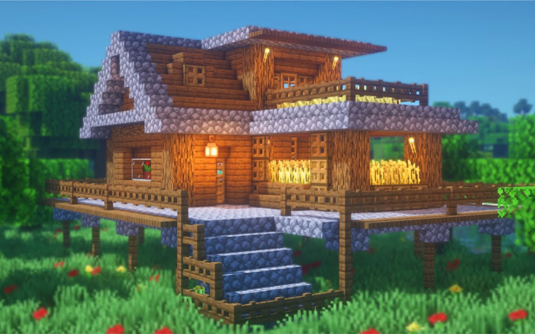 我的世界—教你建造生存基地(授权搬运)