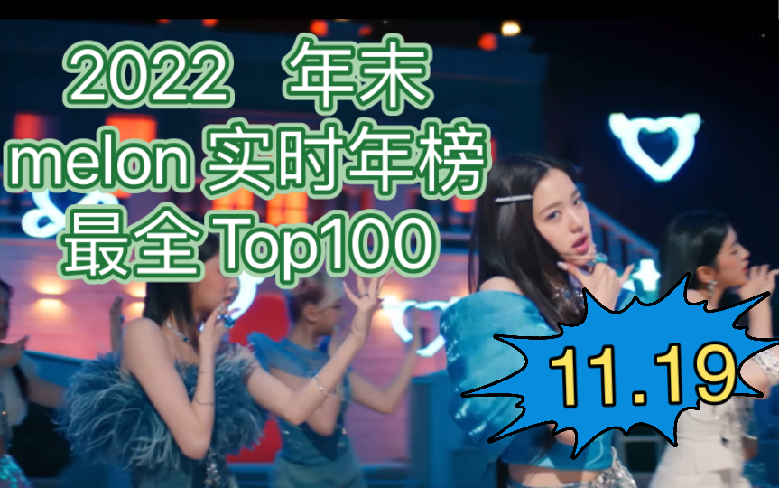 「2022melon最全实时年榜」芙年冠,娃第二,鲸上升最快,BE’O最火rap...