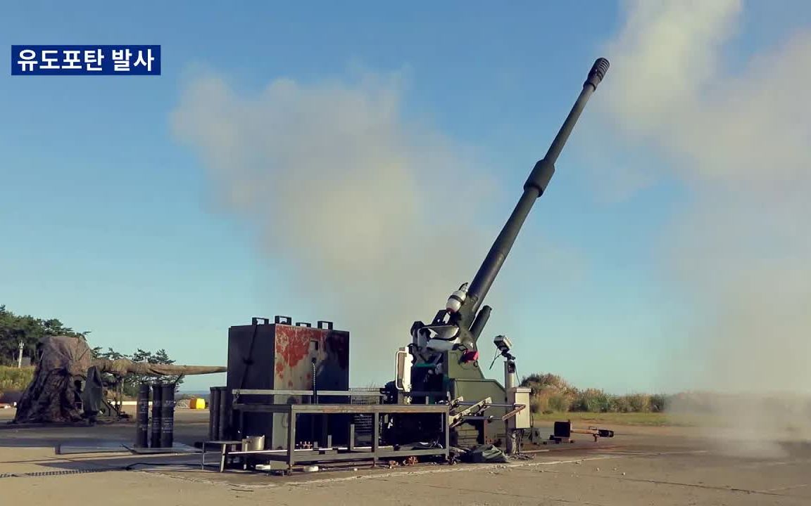 韩国155mmGPS/INS精确制导炮弹测试