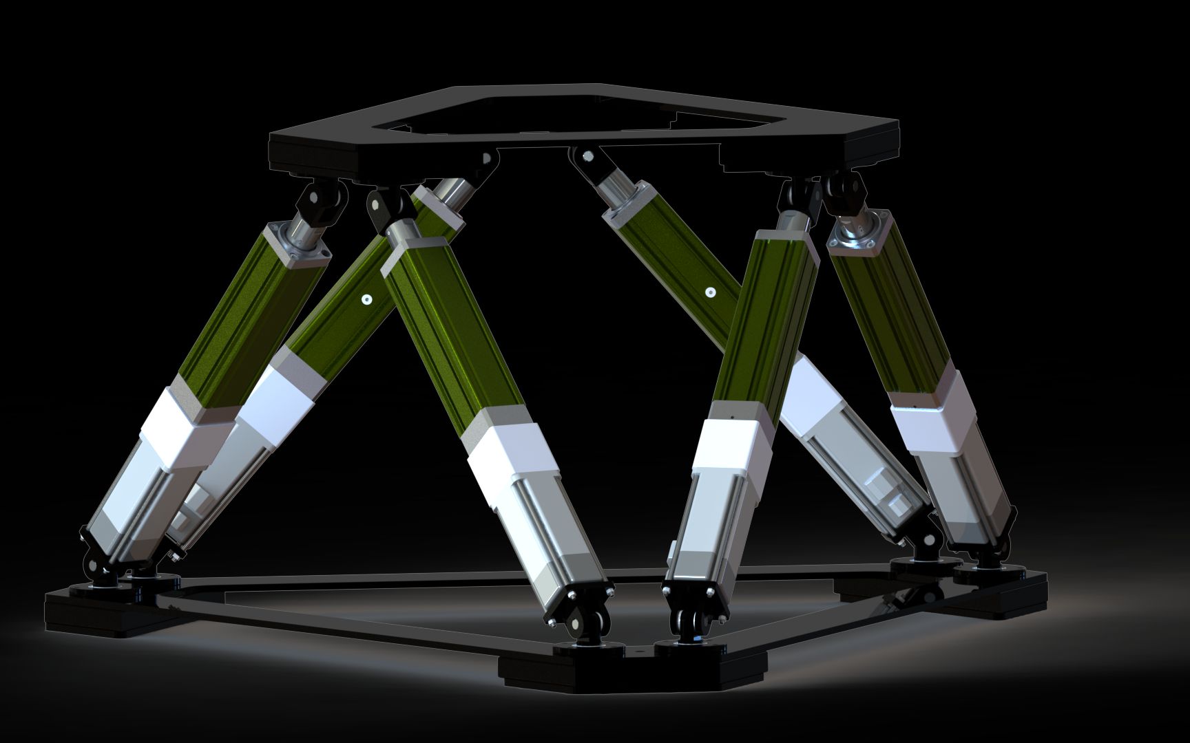 六自由度平台高速运动噪音测试-依时利新科技