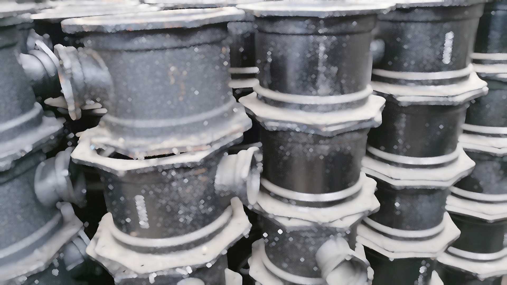 DN300柔性铸铁管件:B型接口