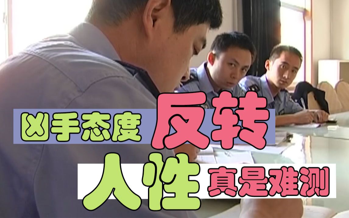 【罪案现场实录07】凶手态度两极反转,老实人竟干出这事?人性真是深...