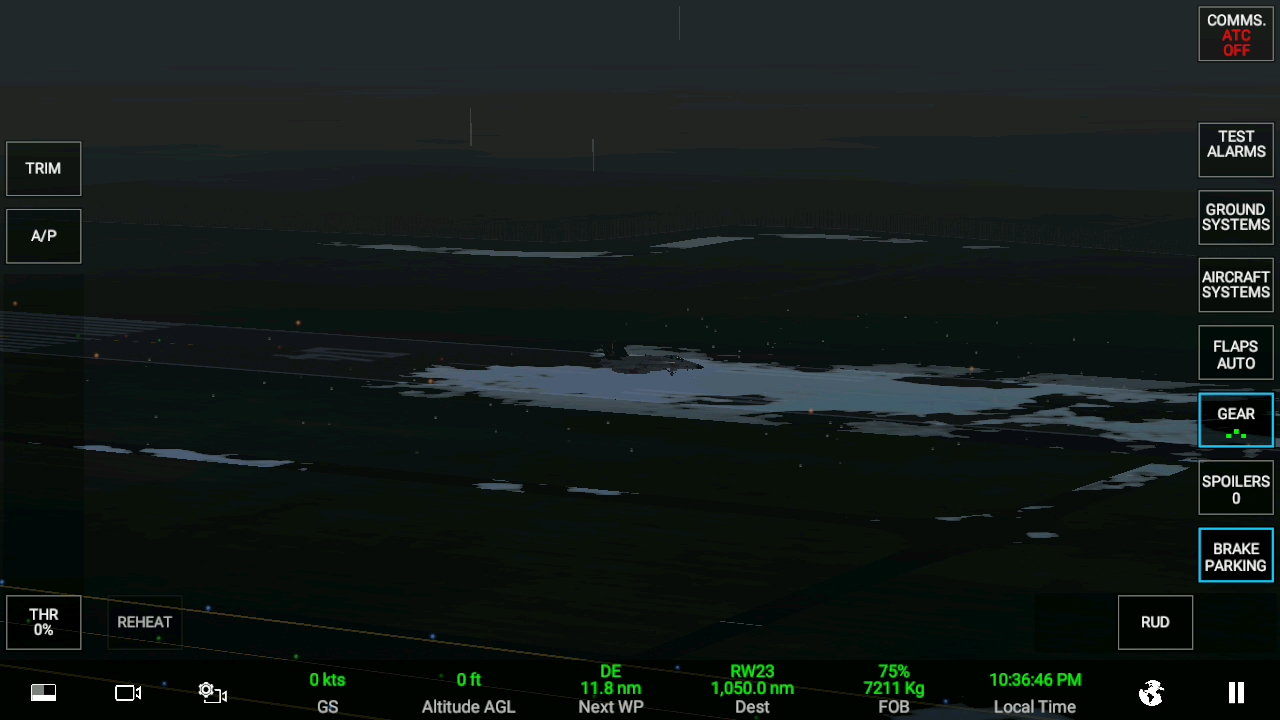 RFS飞行模拟 新机场ROIG RJTT 战斗机娱乐 地图恢复正常显示