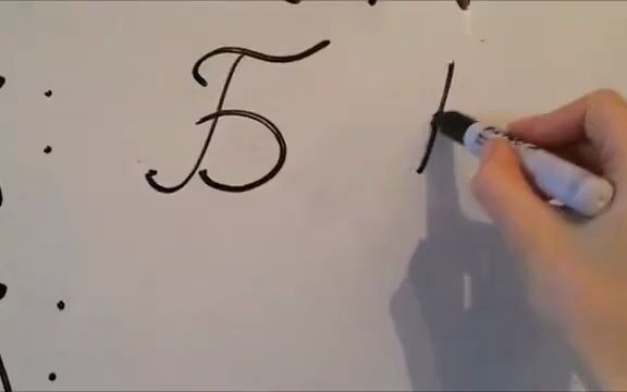 俄语字母手写体