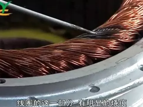 电动车维修教程_怎么给有刷电机换碳刷和换向器4