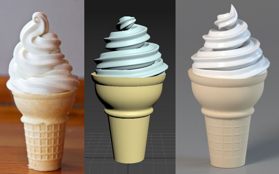 3DSMax和VRay简单静物制作与渲染