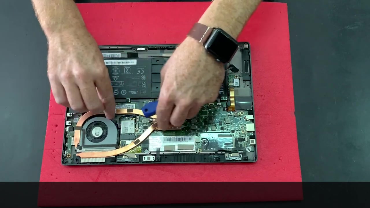 联系Lenovo MIIX 520更换m2固态视频