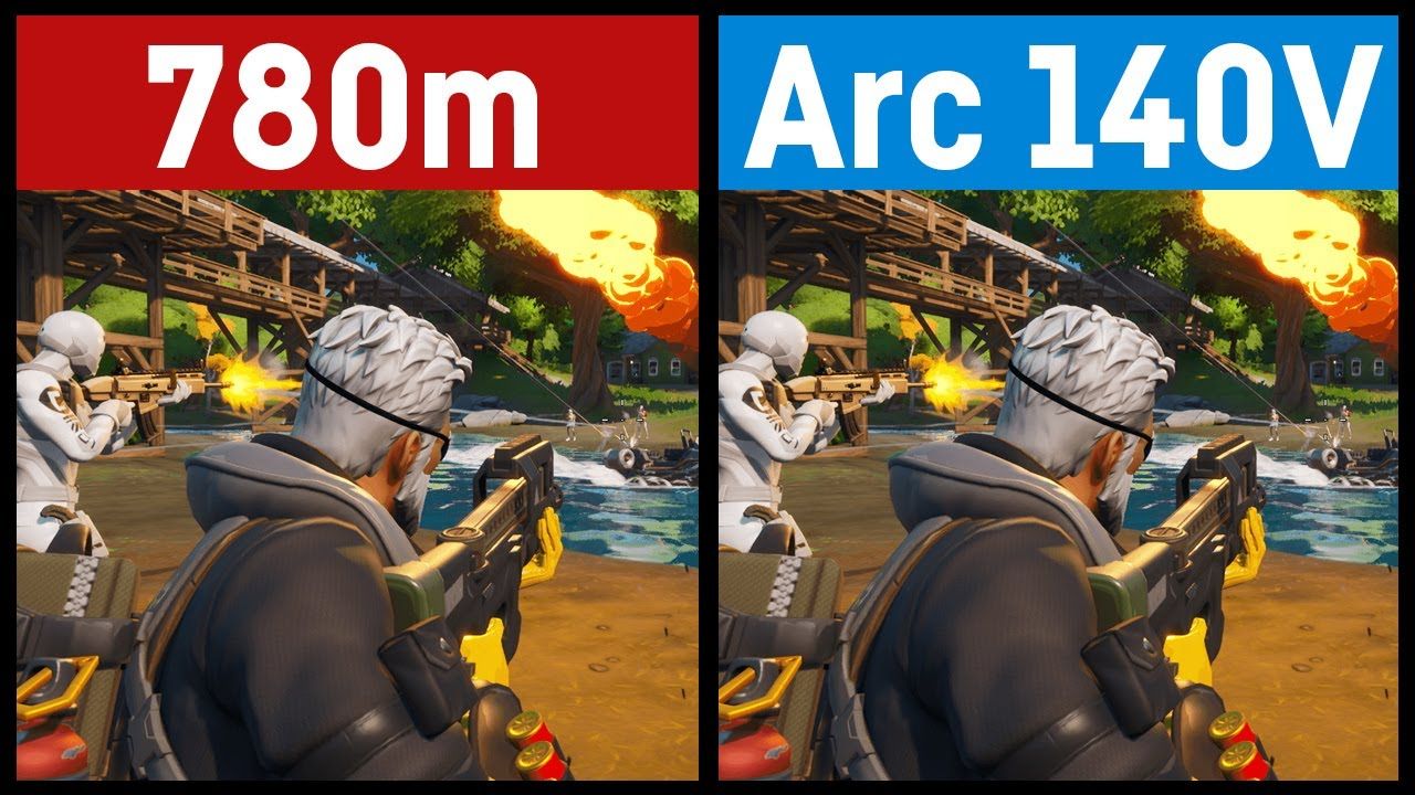 AMD Radeon 780M vs. Arc 140V (Intel Ultra 7 258V)CPU-核显游戏FPS...