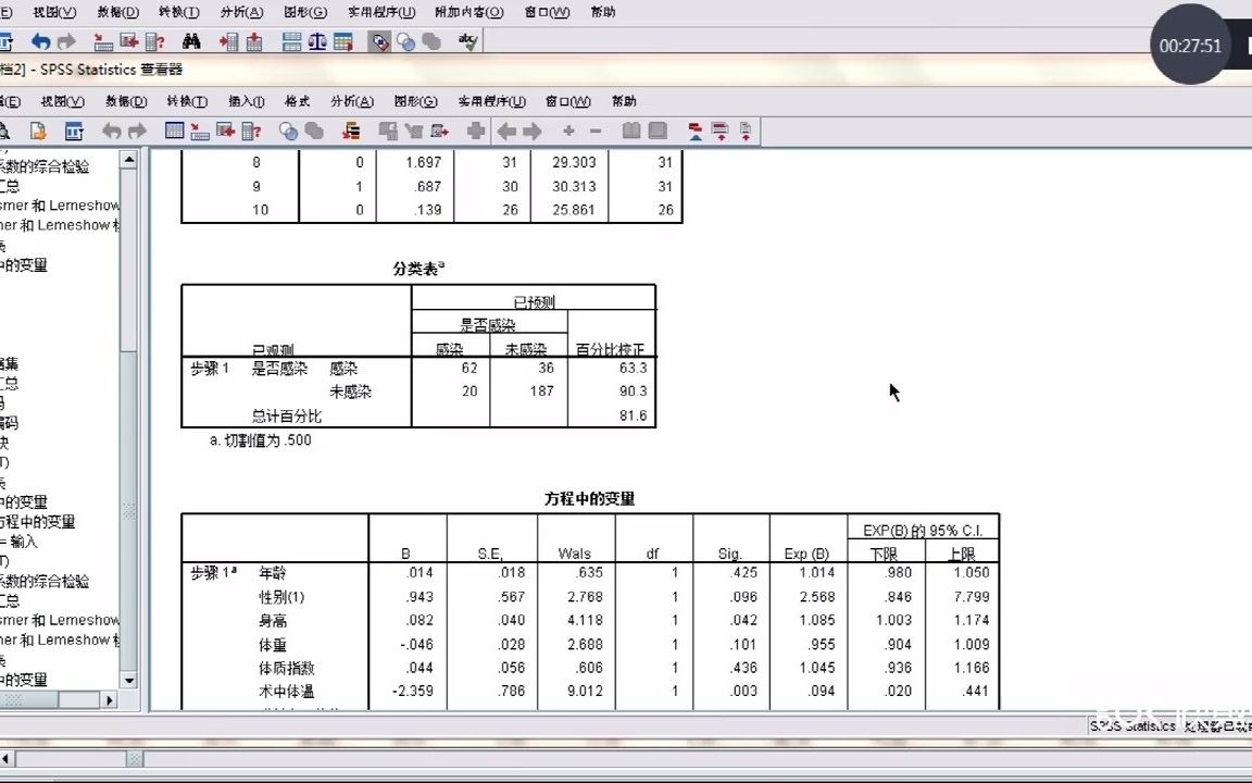 毕业论文logistic回归分析六#毕业论文 #论文 #数据分析 #研究生毕业...