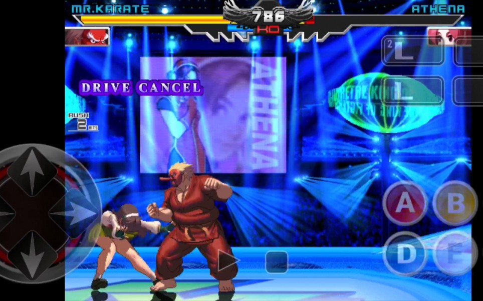 安卓exagear模拟器,玩mugen游戏,天狗对老女人