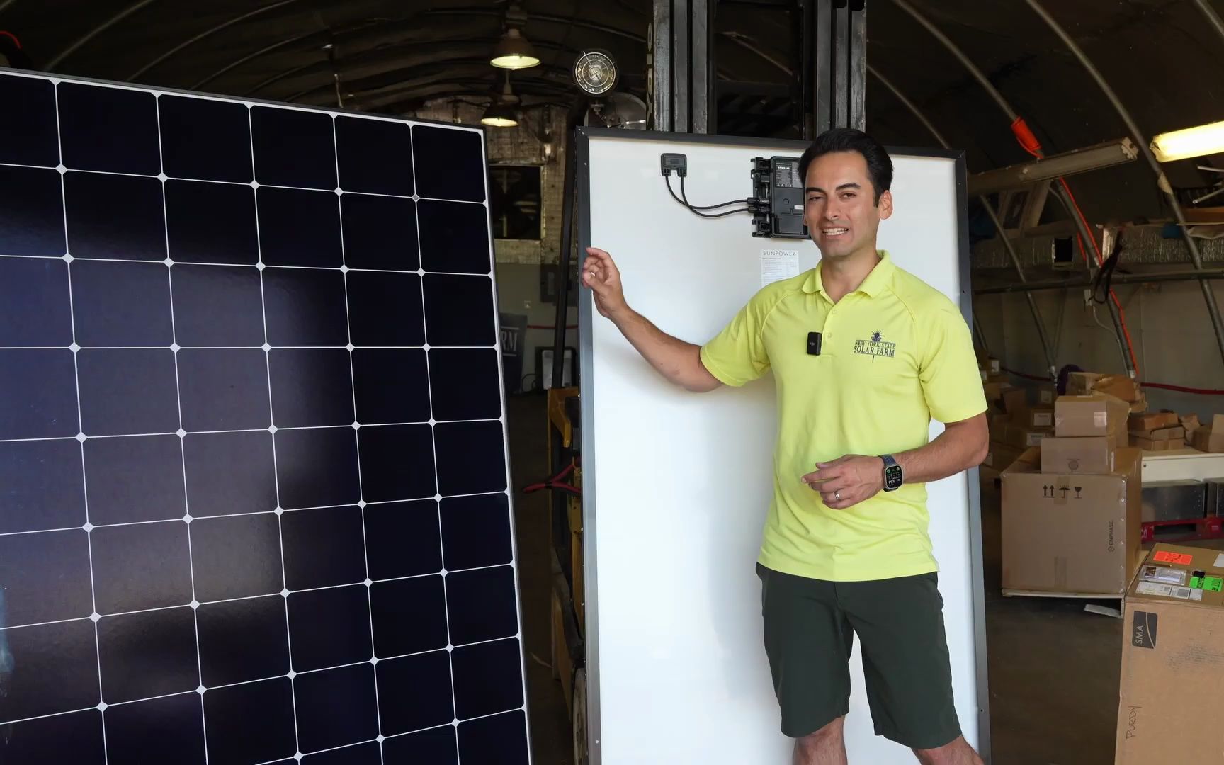 安装商口中的SunPower M-435 IBC光伏组件