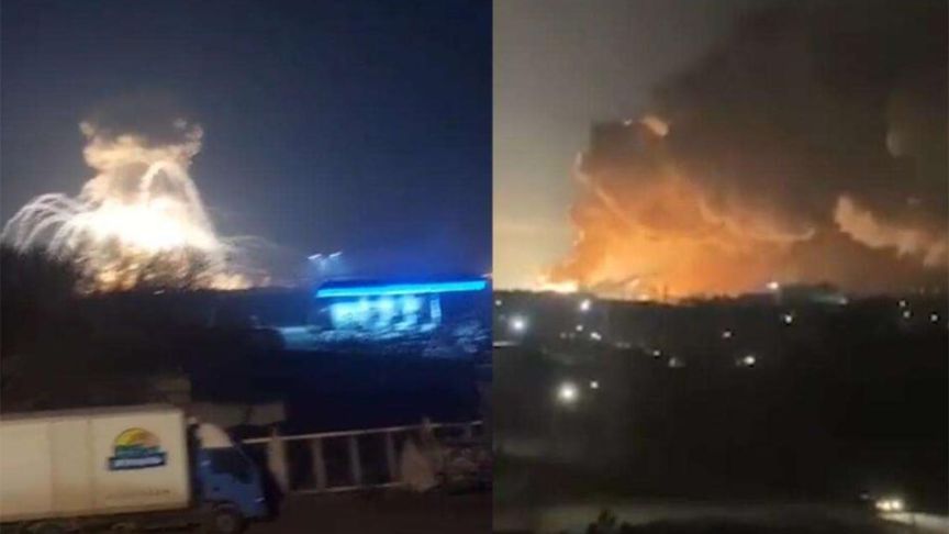 难怪普京没回应!24日,乌克兰首都遭火箭弹袭击,还有更可怕的事