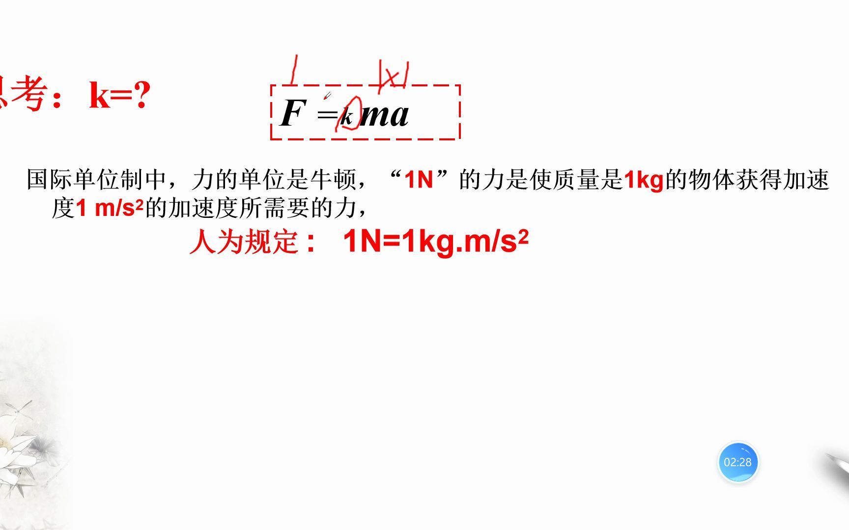 高中物理 牛顿第二定律
