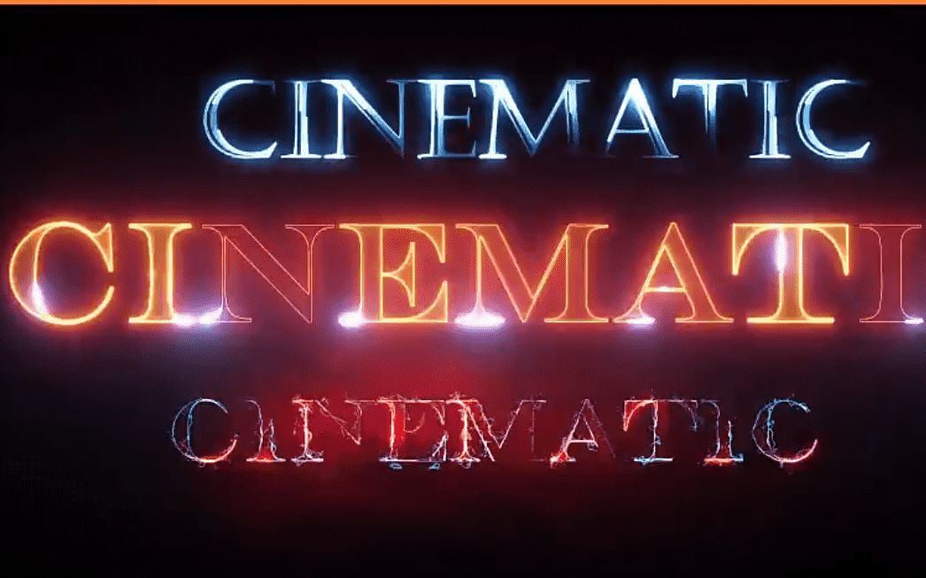 AE模板 – 50组Saber能量电流火焰路径描边文字标题Logo动画