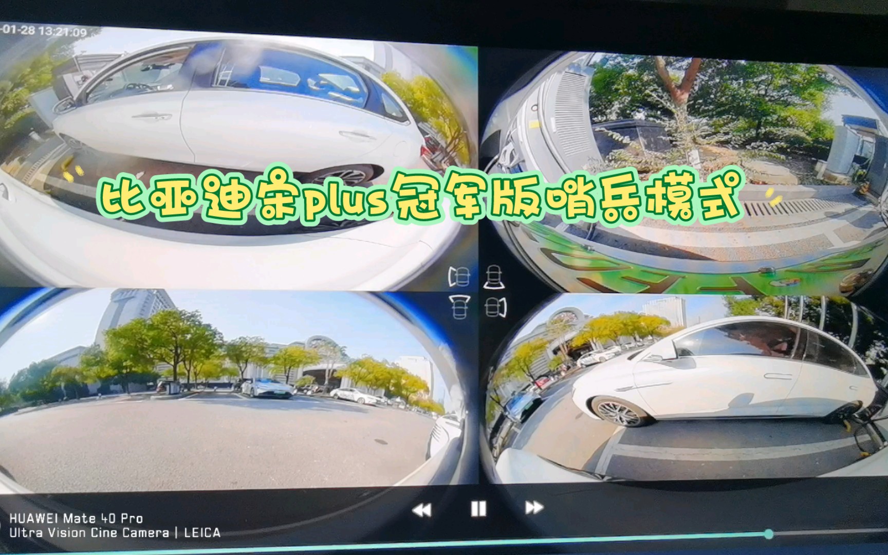 比亚迪宋plus冠军版哨兵模式体验(感谢熊猫大神)