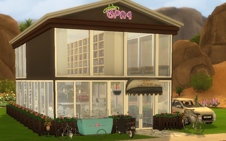 模拟人生4咖啡店速建