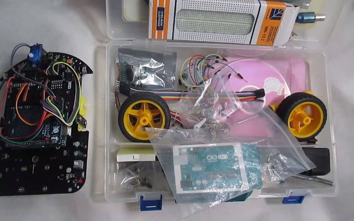 [吉米开箱] 第二十九期 Arduino UNO R3 智能小车 创客 编程 学习 开发 ...